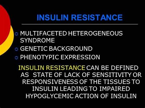 Hyperinsulinaemia Pathology And Diagnosis