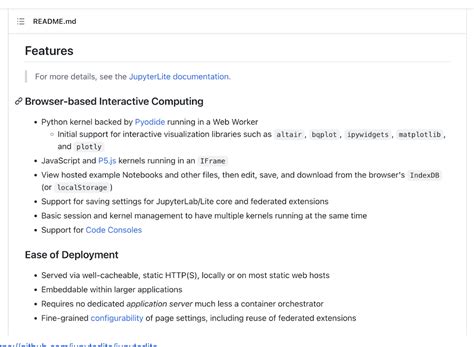 Gsoc Docs Intuitive Deploy Jupyterlite · Issue 1392 · Inteldffml