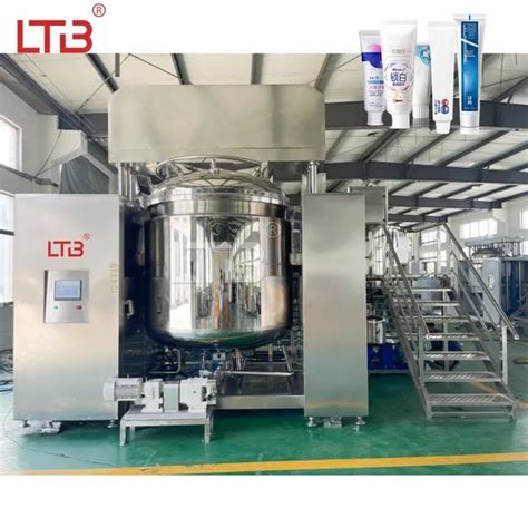 Factory Price High Viscosity Paste Cream Making Machine Toothpaste