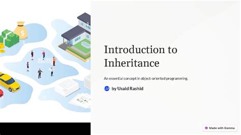 Inheritance Powerpoint Introduction To Inheritance An Essential Concept In Object Oriented