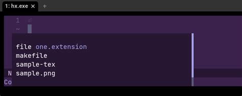 How To Interact With Or Scroll In The Output Of Commands From Helix