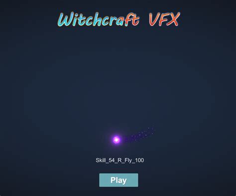 Artstation Unity Witchcraft Vfx Visual Effects Game Assets