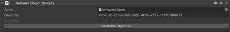 NetworkObject Viroo Documentation