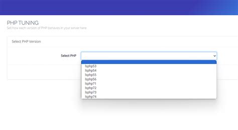 Php 8x Missing In Cyberpanel Php Tuning Web Interface Cyberpanel