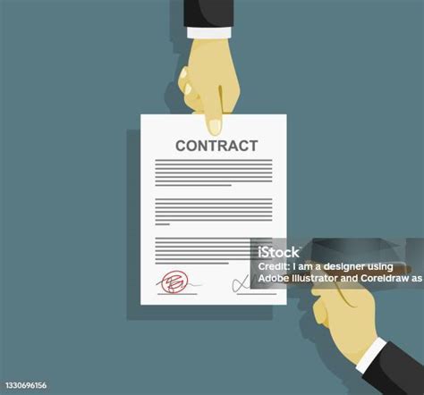 아이소메트릭은 스탬프와 계약을 체결했습니다 서명이 있는 문서입니다 문서의 형식입니다 사업금융계약 또는 계약 G 개념에 대한 스톡 벡터 아트 및 기타 이미지 Istock