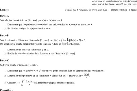 Étude De Fonctions Logarithmiques Primitives Ayoub Et Les Maths