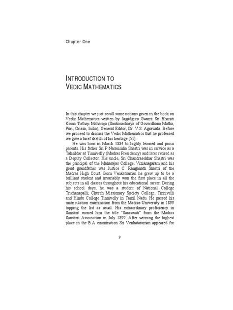 Vedic Mathematics Pdf Multiplication Division Mathematics