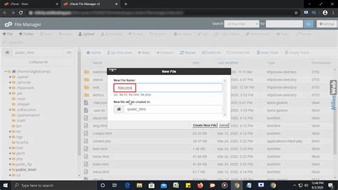 How To Edit A Htaccess File Through The Cpanel File Manager