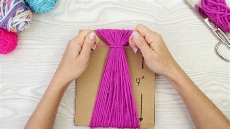 How To Make A Yarn Doll With Pictures WikiHow Yarn Dolls Diy Yarn Dolls Hair Yarn