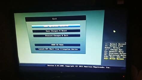 Launch Efi Shell From Filesystem Device Youtube
