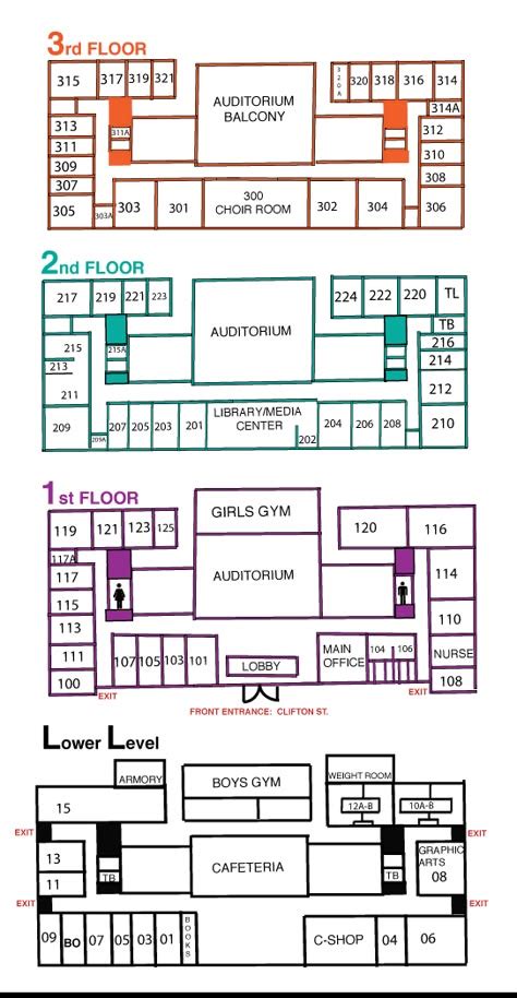 High School Floor Plans Layout