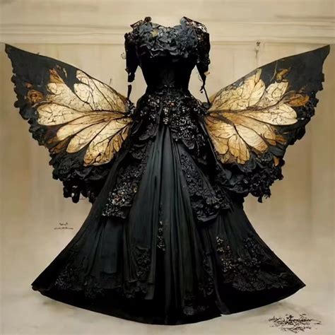 Ai生成 礼服裙 裙子 古典 魔幻