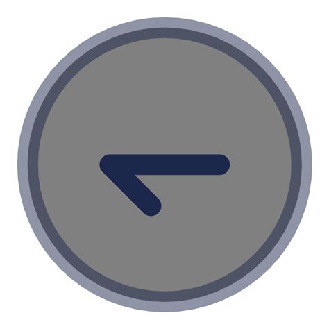 Round Arrow Left Vector SVG Icon SVG Repo