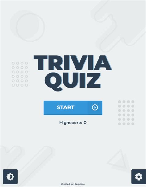 Trivia Quiz HTML Trivia Quiz Construct By Sepurane CodeCanyon