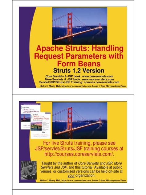 Apache Struts Handling Request Parameters With Form Beans Struts 12