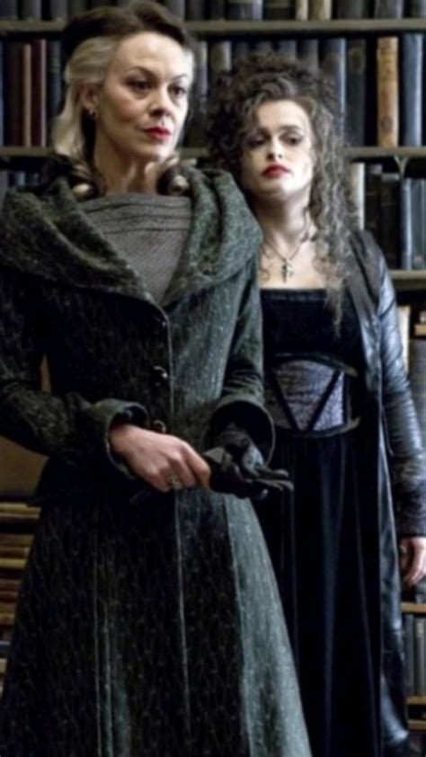 белла и циси Хелена бонэм картер Беллатриса лестрейндж Беллатрикс