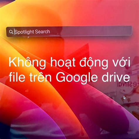 spotlight search trên mac os không hoạt động hiệu quả không tìm được