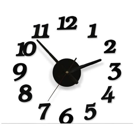 創意DIY牆面自黏數字掛鐘 時鐘 時尚藝術鐘錶 數字時鐘 壁鐘 創意無限 簡單DIY 一組多樣風格呈現 蝦皮購物