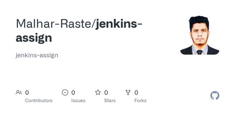 Github Malhar Rastejenkins Assign Jenkins Assign