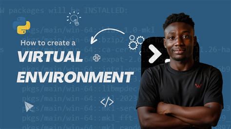Create A Virtual Environment Using Conda Youtube