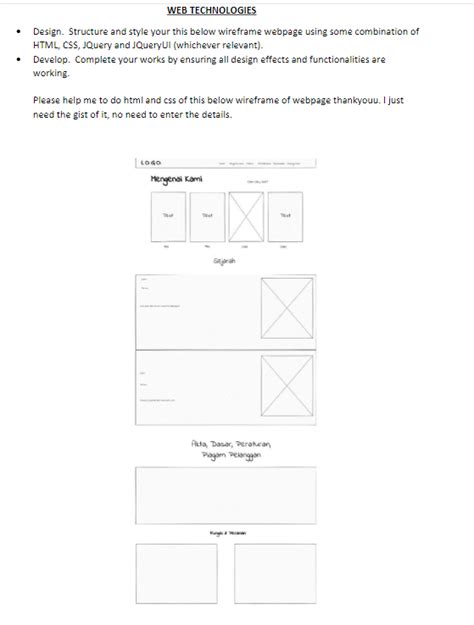 Solved Design Structure And Style Your This Below Chegg
