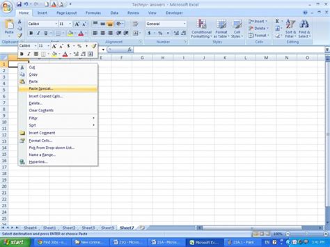 how to convert data from columns to rows in excel