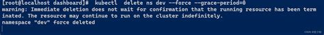 k8s解决namespace迟迟不可以删除 csdn博客