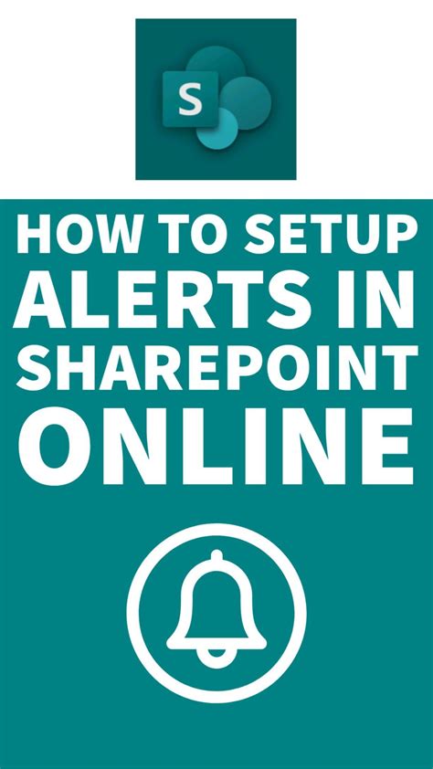 Learn How To Setup Alerts In Sharepoint Online Artofit