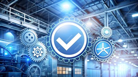 Ai Predictive Maintenance And Qa Check Icons Symbolizing Ais Role In