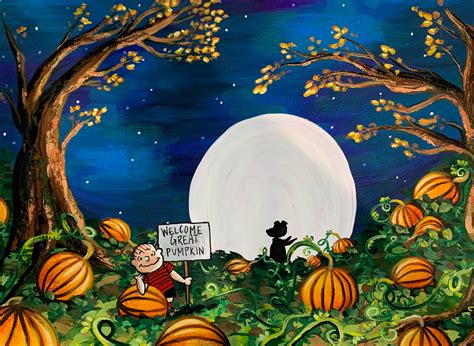 How To Draw The Great Pumpkin Charlie Brown