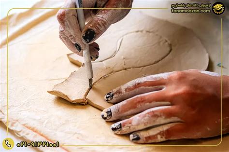 آموزش سفالگری دوره سفال گری با دست و چرخ مدرک فنی و حرفه ای