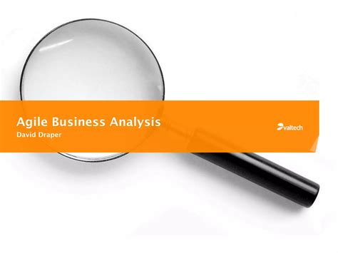 Agile Business Analysis KEY