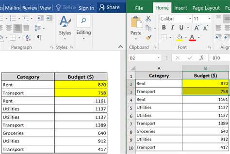 How To Link Excel Cell To Word For Automatic Update Excel Insider