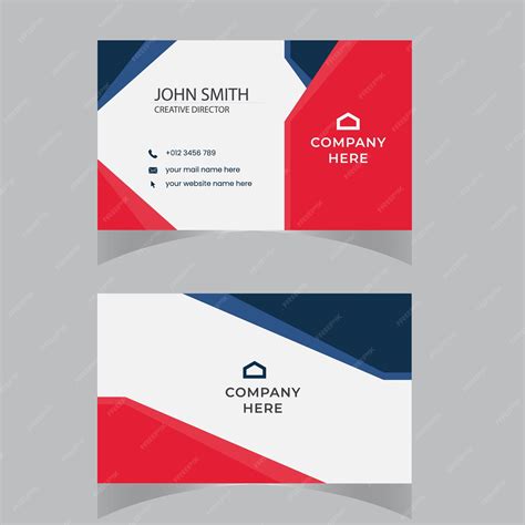 premium vector vector modern creative and clean business card