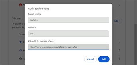 add custom search engines to chrome firefox and edge address bar