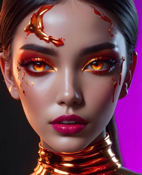 Premium Ai Image Hummingbird Women With Beauty