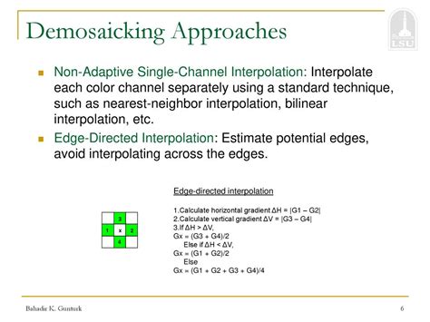demosaicking problem in digital cameras ppt download