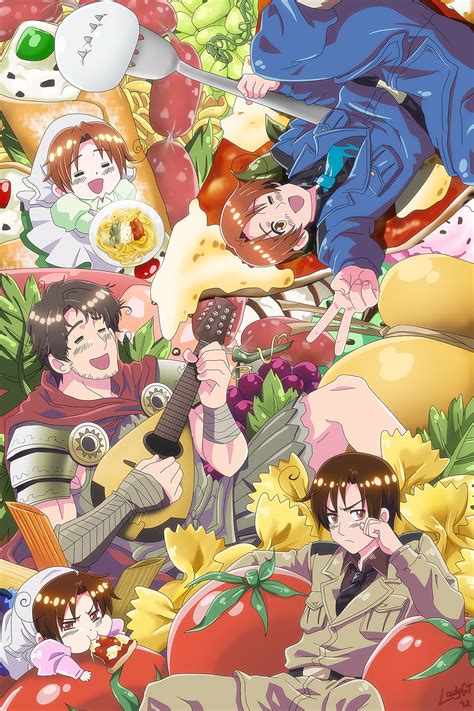 Ladygt93 Northern Italy Hetalia Rome Hetalia Southern Italy