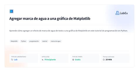 Efecto De Marca De Agua En Matplotlib Tutorial De Programación En