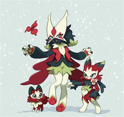 Sprigatito Meowscarada And Floragato Pokemon Drawn By Kamabokobun