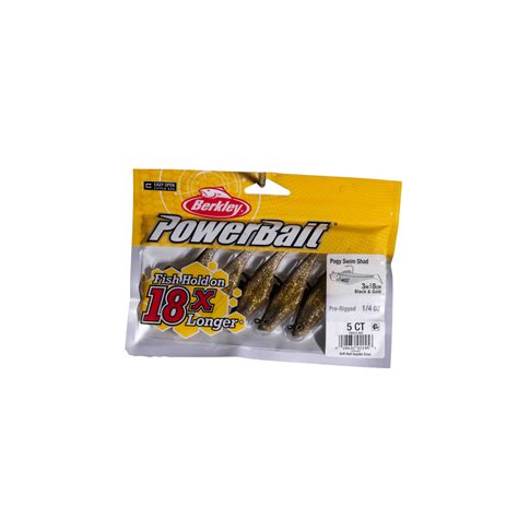 Berkley Powerbait Pogy Swim Shad Fishing Soft Bait