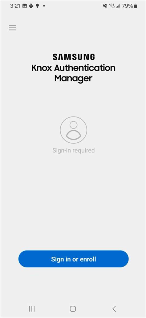 Get Started As A User Knox Authentication Manager Samsung Knox Documentation