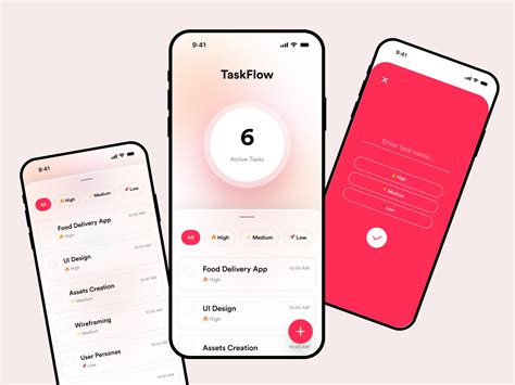 Task Management App Design By Uixdesignacademy On Dribbble