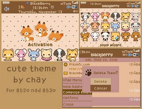 Soooo Cute Theme 3 Kawaii Theme Blackberry Forums At