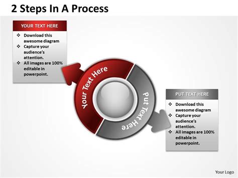 Steps In A Process Graphics Presentation Background For PowerPoint PPT Designs Slide