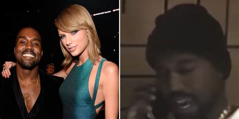 Kanye West And Taylor Swifts Full 2016 Phone Call Leaked Popsugar Celebrity