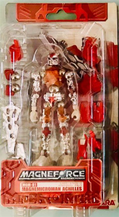 Takara Microman Micro Magne Force Mgm 01 Magne Achilles Action Figure Lavits Figure