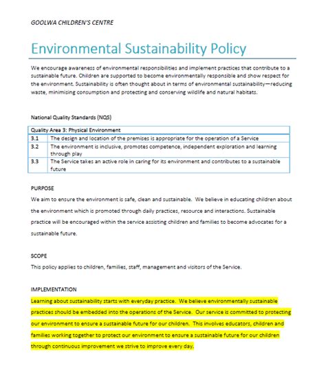 Financial Sustainability Plan Sample