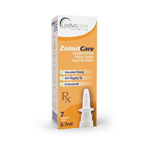 Zolmitriptan Spray Nasal Fabricant Advacare Pharma
