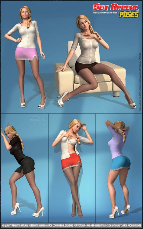 Sex Appeal Poses For V D Figure Assets Hameleon